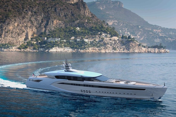 A superyacht that combines luxury and incredible speed