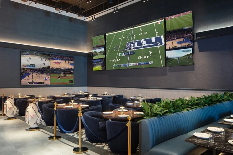 Tiger Woods and Justin Timberlake open a sports bar in New York