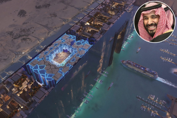 Saudi Crown Prince Builds Futuristic Football Stadium at 350 Meters ...