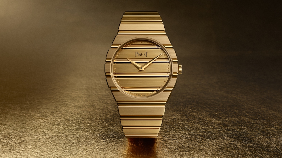 Piaget pays homage to the 80s with a solid gold watch