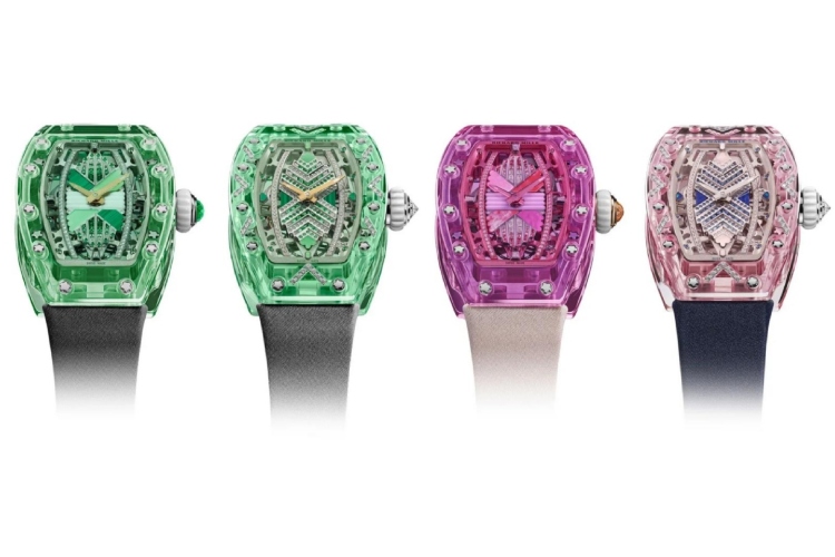 Richard Mille introduces four new vibrant variants in the RM 07-02 ...