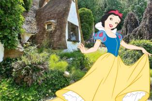 Take a peek into the house of Snow White and the Seven Dwarfs
